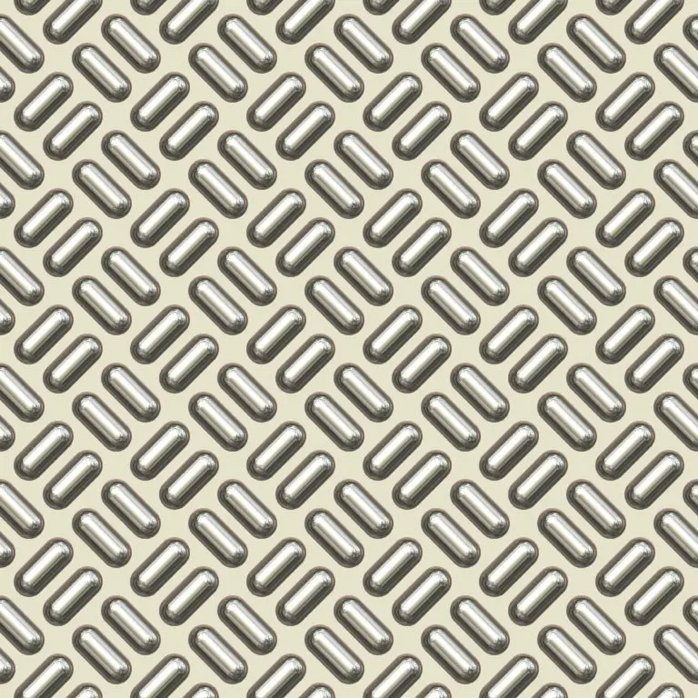 white diamond plate metal background texture