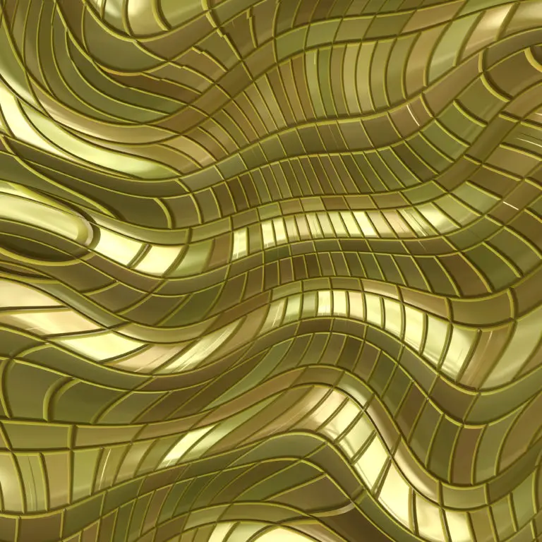 Gold tinsel or streamer texture