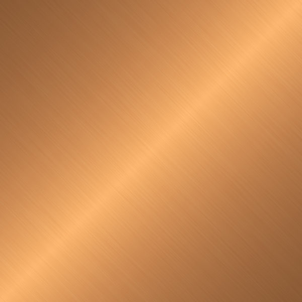 straight brushed copper texture