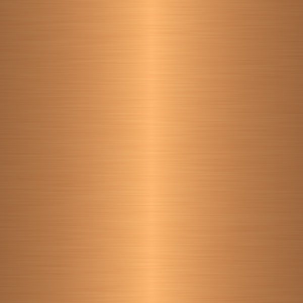 straight brushed copper texture
