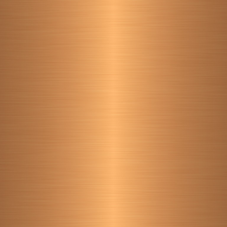 straight brushed copper texture